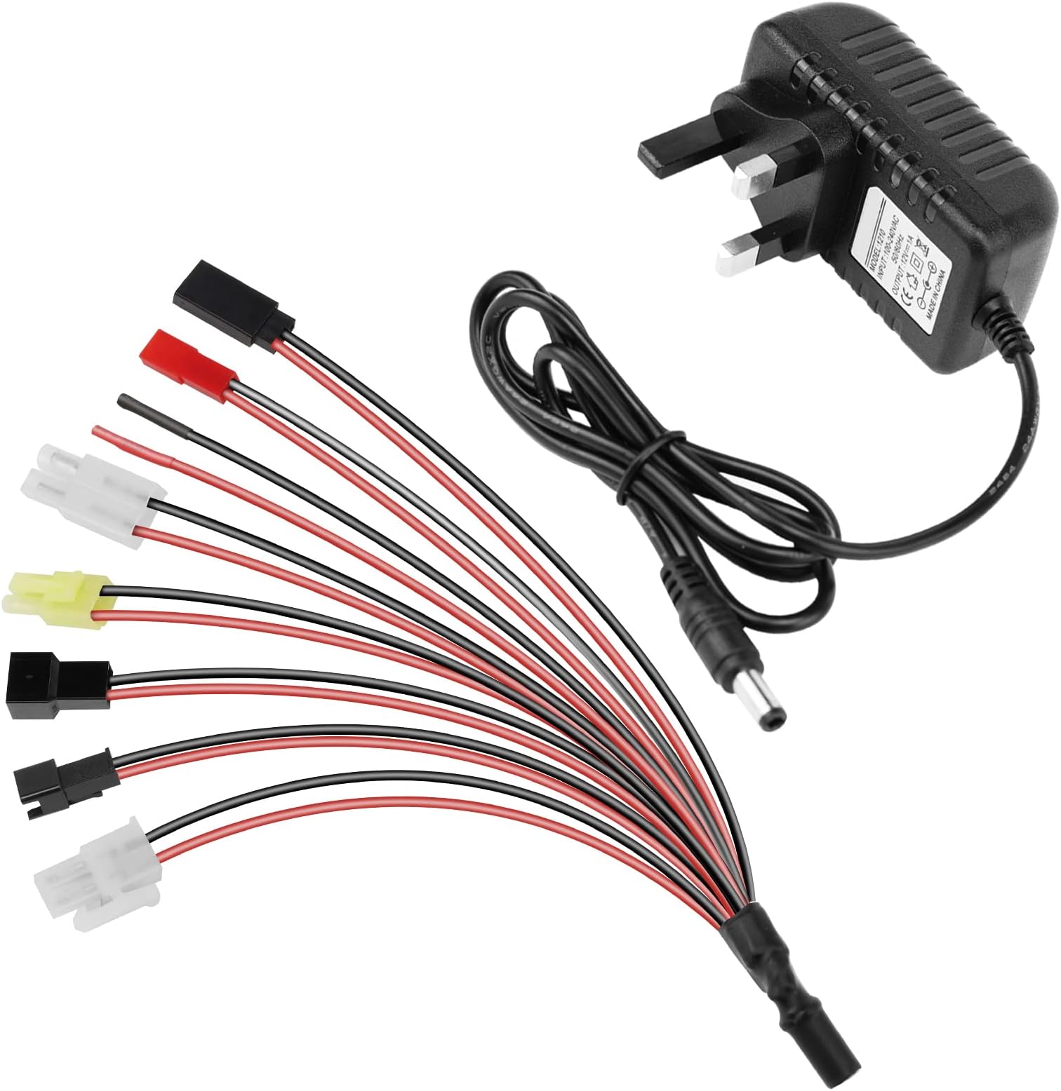 EatPitaya NIMH Charger 2.4-12V + 8 in 1 RC Battery Charger ...