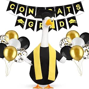 Amazon.com : Sunnymove Classroom Porch Goose Outfit School Costume with ...