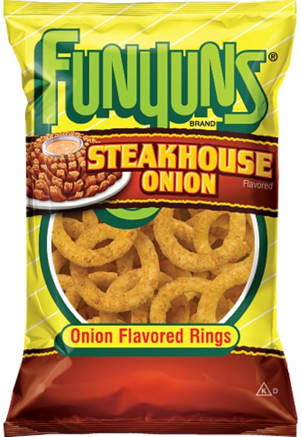 Amazon.com: Funyuns Steak House Onion Flavored Rings, 6 Ounce