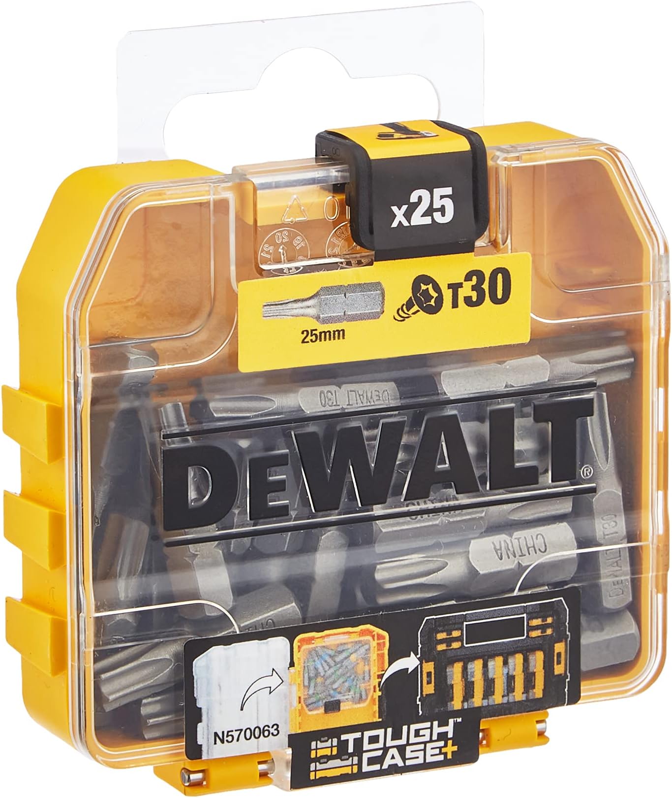 DEWALT DT7963 Bit Box 25 x T30 25 mm : Amazon.co.uk: DIY & Tools