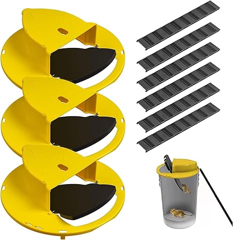 Amazon.com : Mouse Trap Bucket with Auto-Reset Lid,5-Gallon Bucket ...