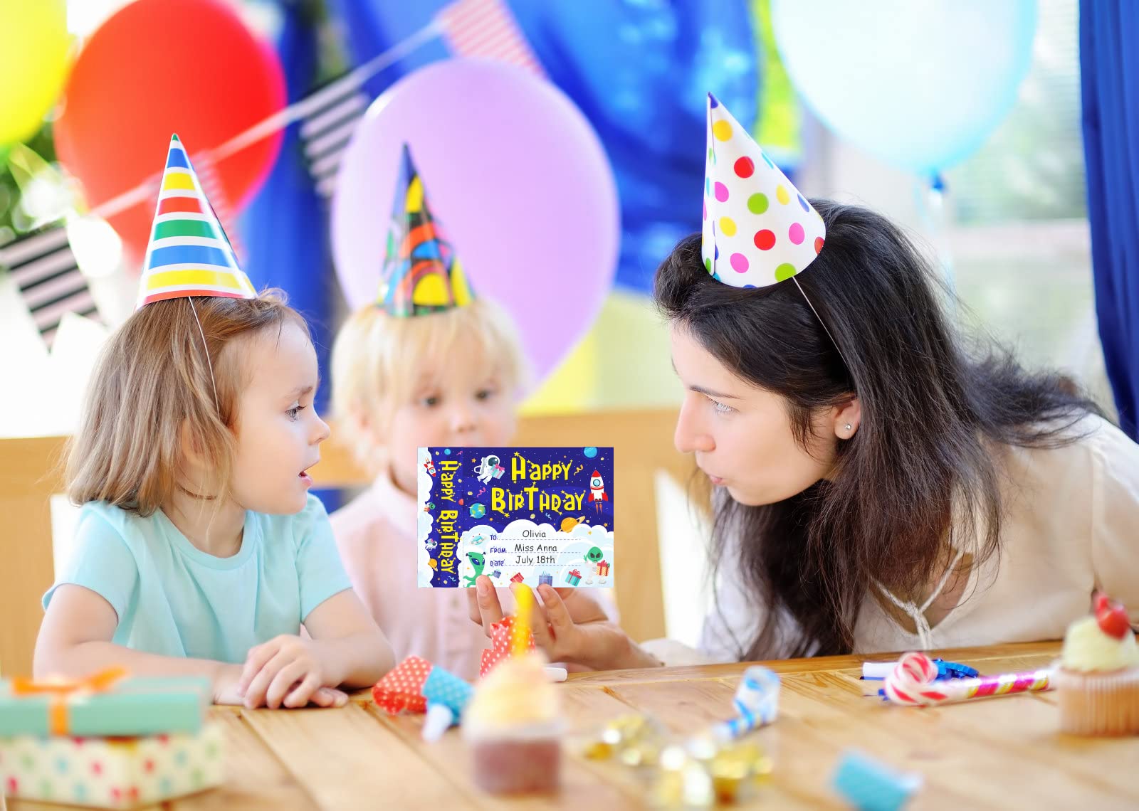 Snapklik.com : Happy Birthday Certificates For Students - 30pcs Space ...