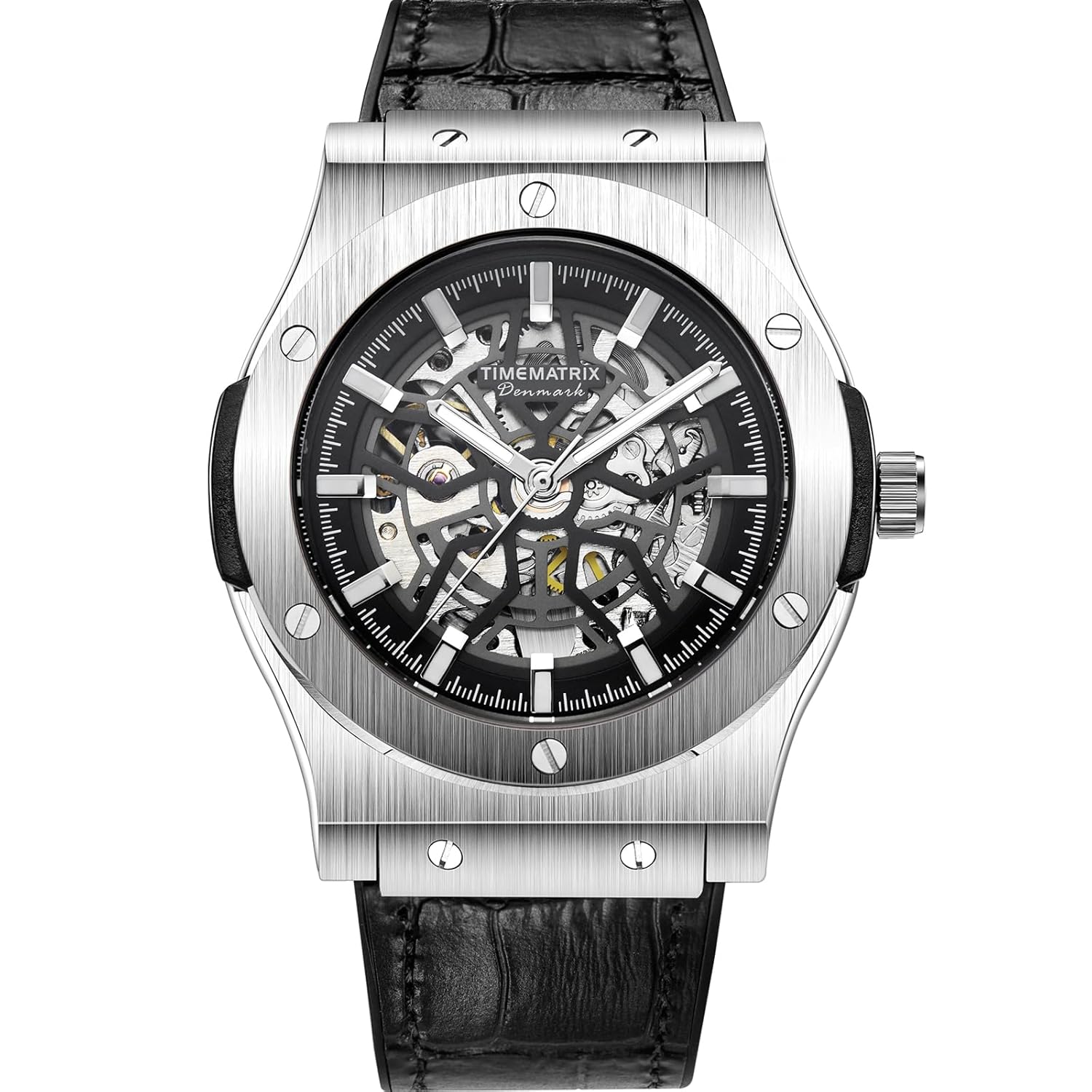 Buy TIMEMATRIX Time Matrix A King Men's Automatic Watch with Mechanical ...