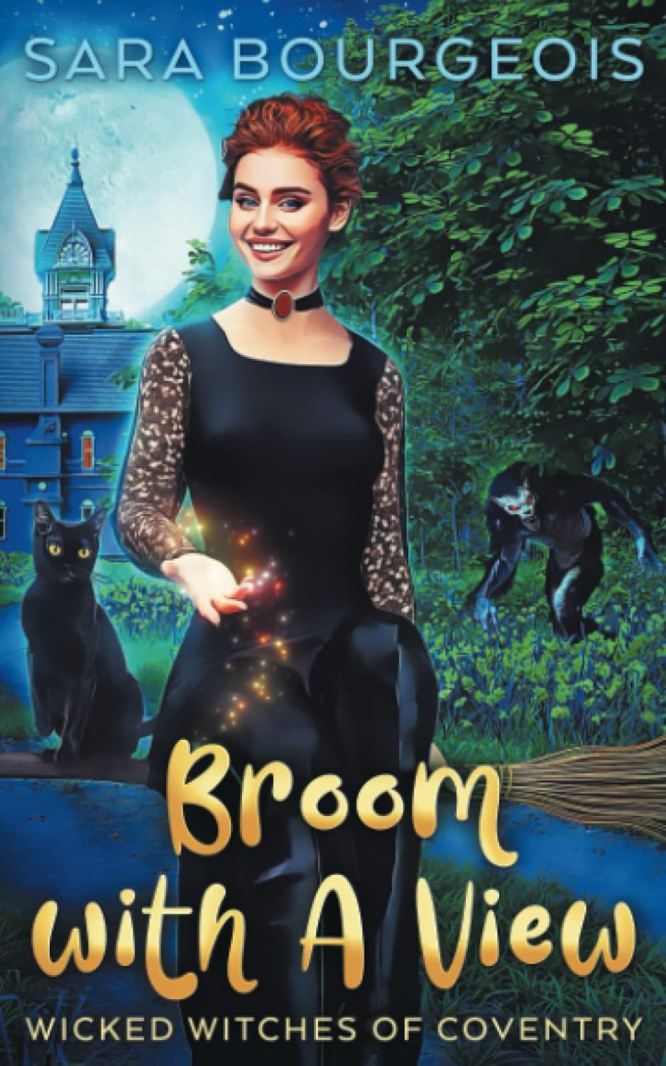 Broom with a View (Wicked Witches of Coventry) : Bourgeois, Sara ...