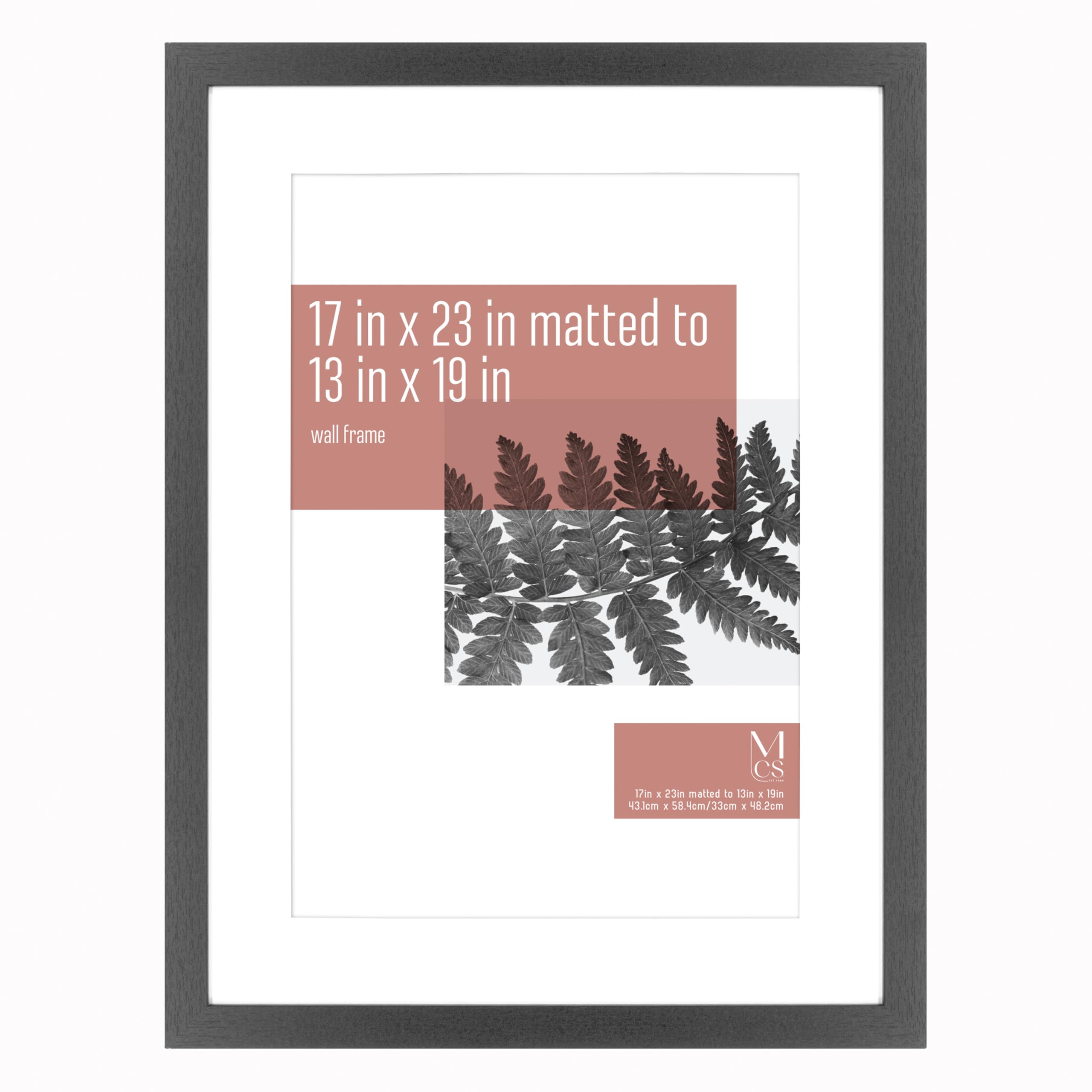 Amazon.com - MCS Studio Gallery 17x23 Poster Frame, Display Pictures ...