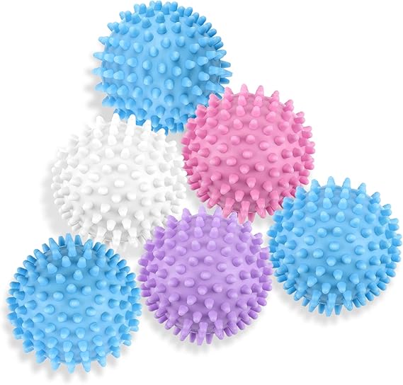 Amazon.com: 6 Pack Laundry Balls for Dryer, Dryer Balls Laundry ...