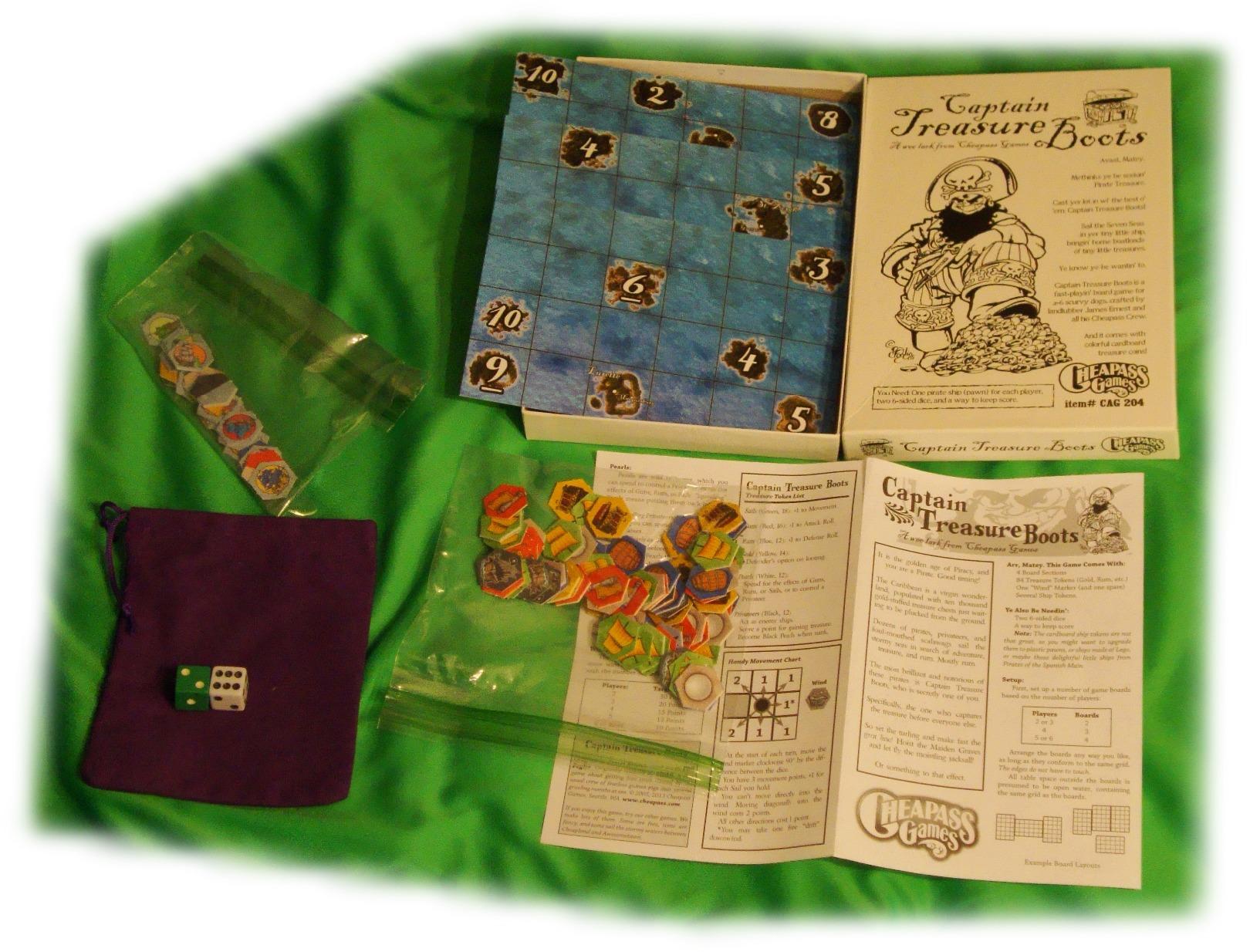 Amazon.com: Captain Treasure Boots 2nd Edition Game : Toys & Games