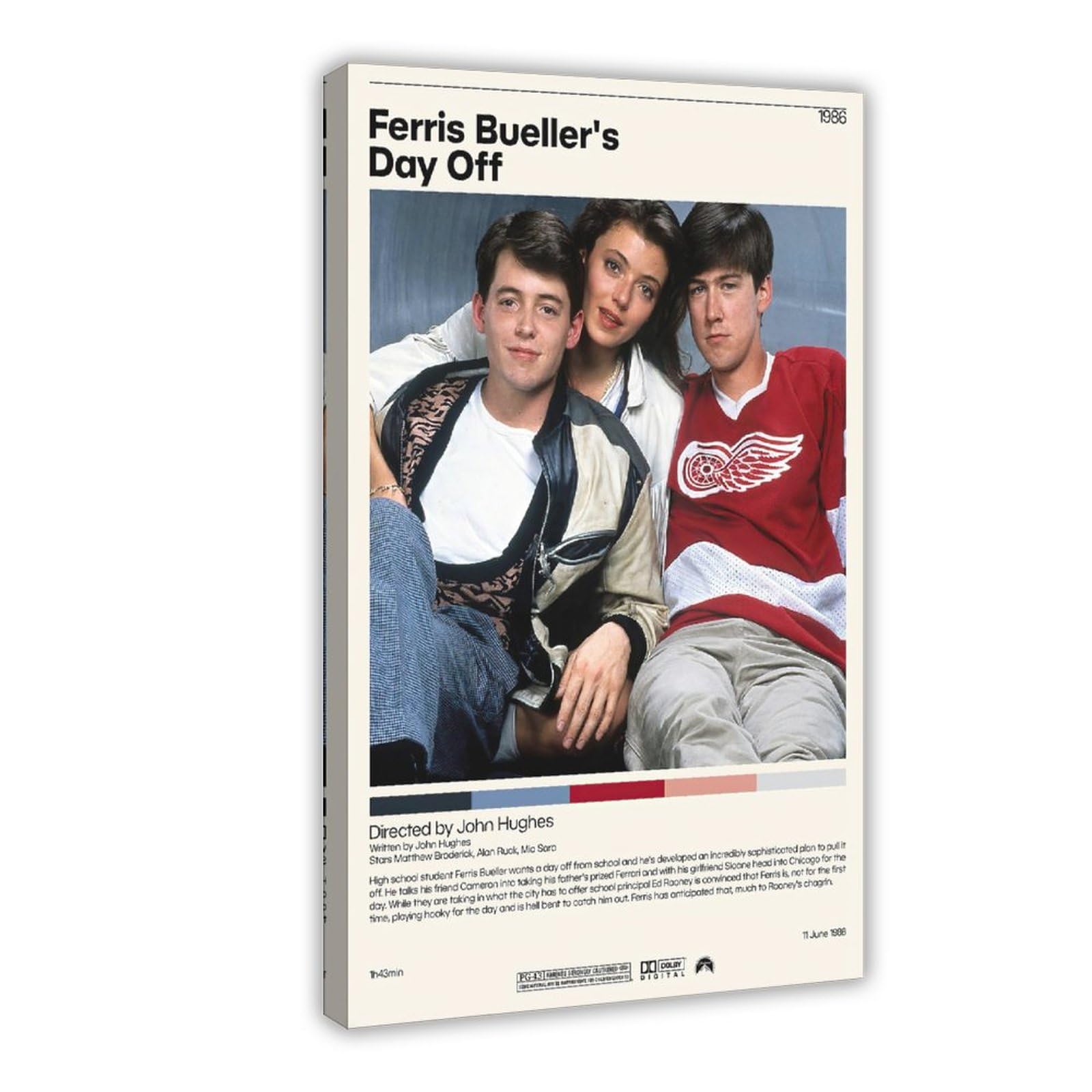 Amazon.com: Ferris Posters Bueller's Day Off Poster Classic Retro Movie ...