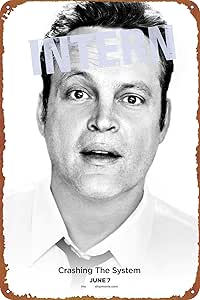 Amazon.com : The Internship Movie Poster Metal Tin Sign Wall Decor ...