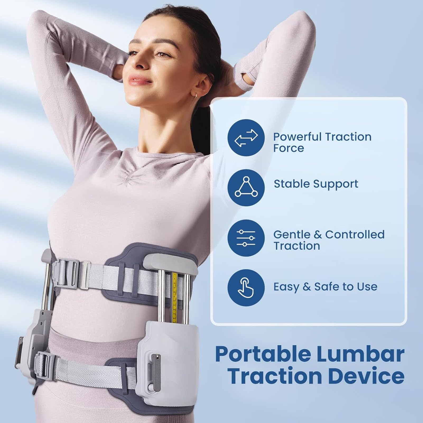 Spine Decompression Sciatica Ease Lo Bak Trax For Back Pain Lo-Bak TRAX ...