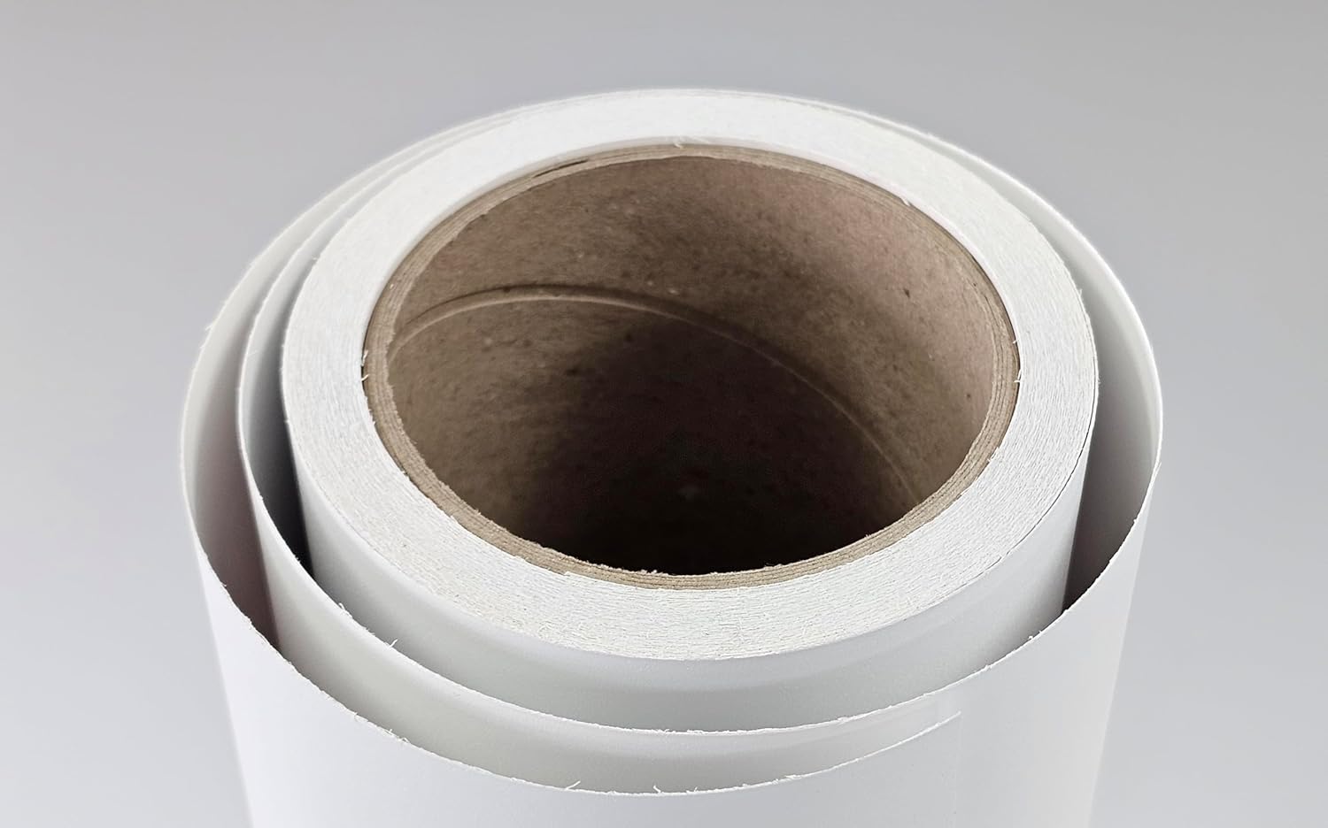 White Sticky Back Plastic Vinyl Wrap - 40cm x 10m, Removable Self ...