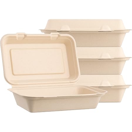 Amazon.com: Asporto Microwavable To-Go Container - BPA Free PP ...
