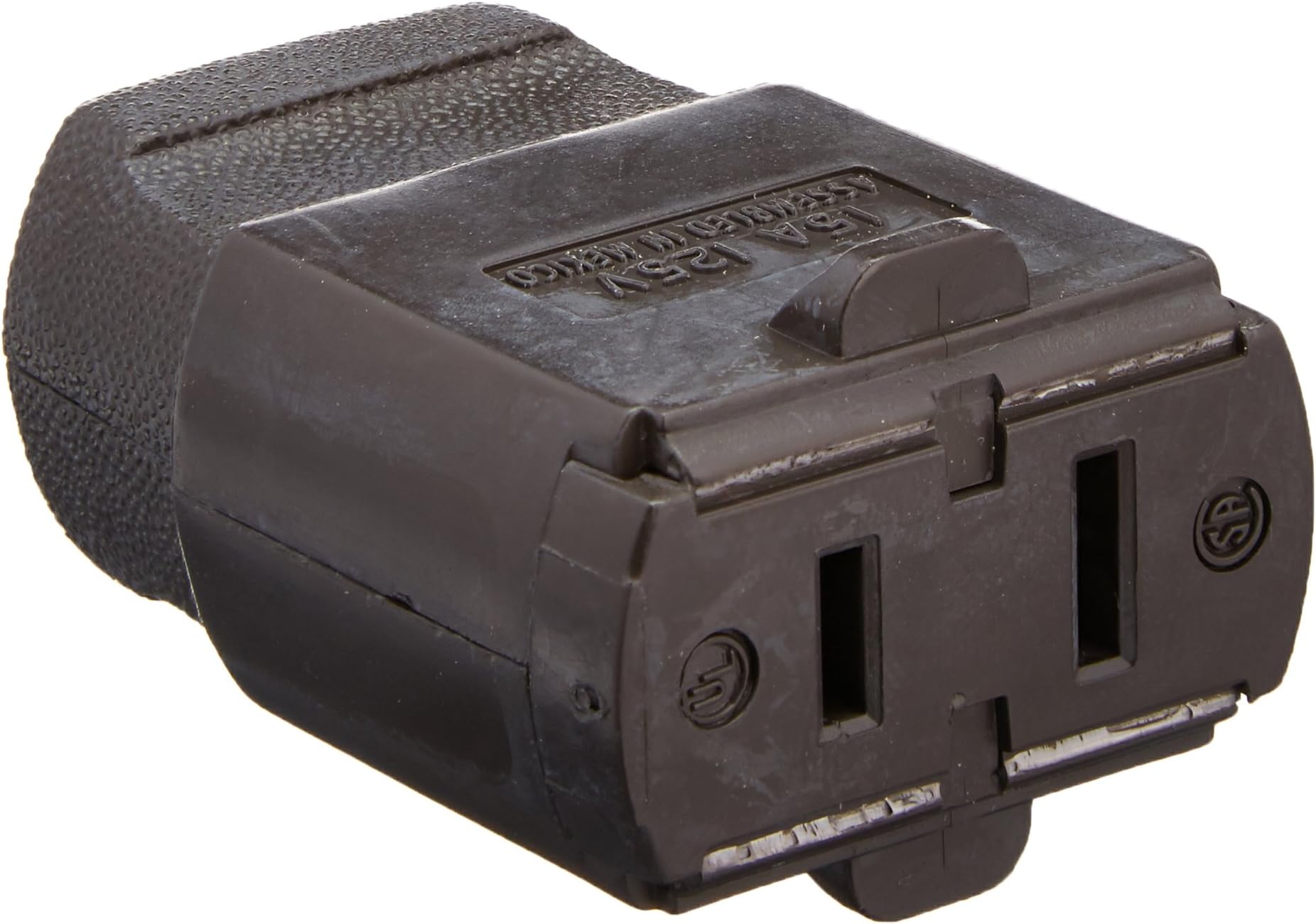 Amazon.com: Leviton 520CA 20 Amp, 125 Volt, Armored Cord outlet ...