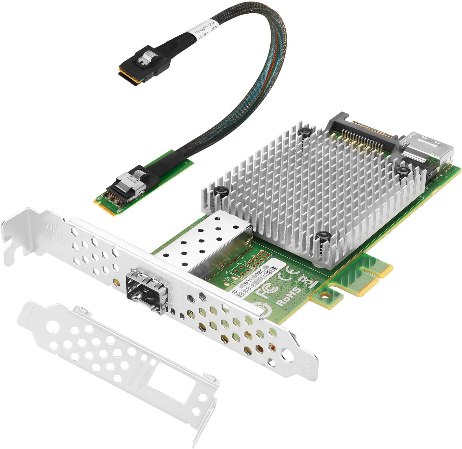 Amazon.com: IO Crest 10 Gigabit M.2 M Key Ethernet Network Expansion ...