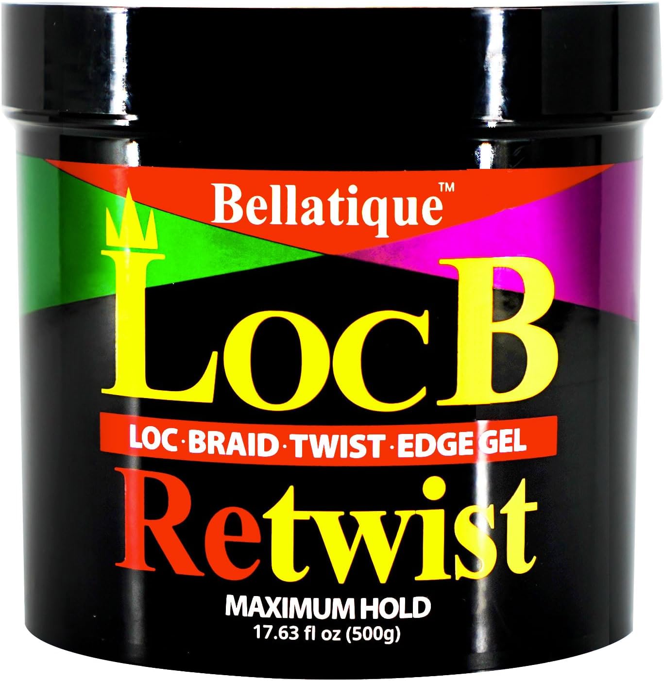 Amazon.com : BELLATIQUE Loc B Retwist Loc, Braid, Twist, Edge Gel for ...