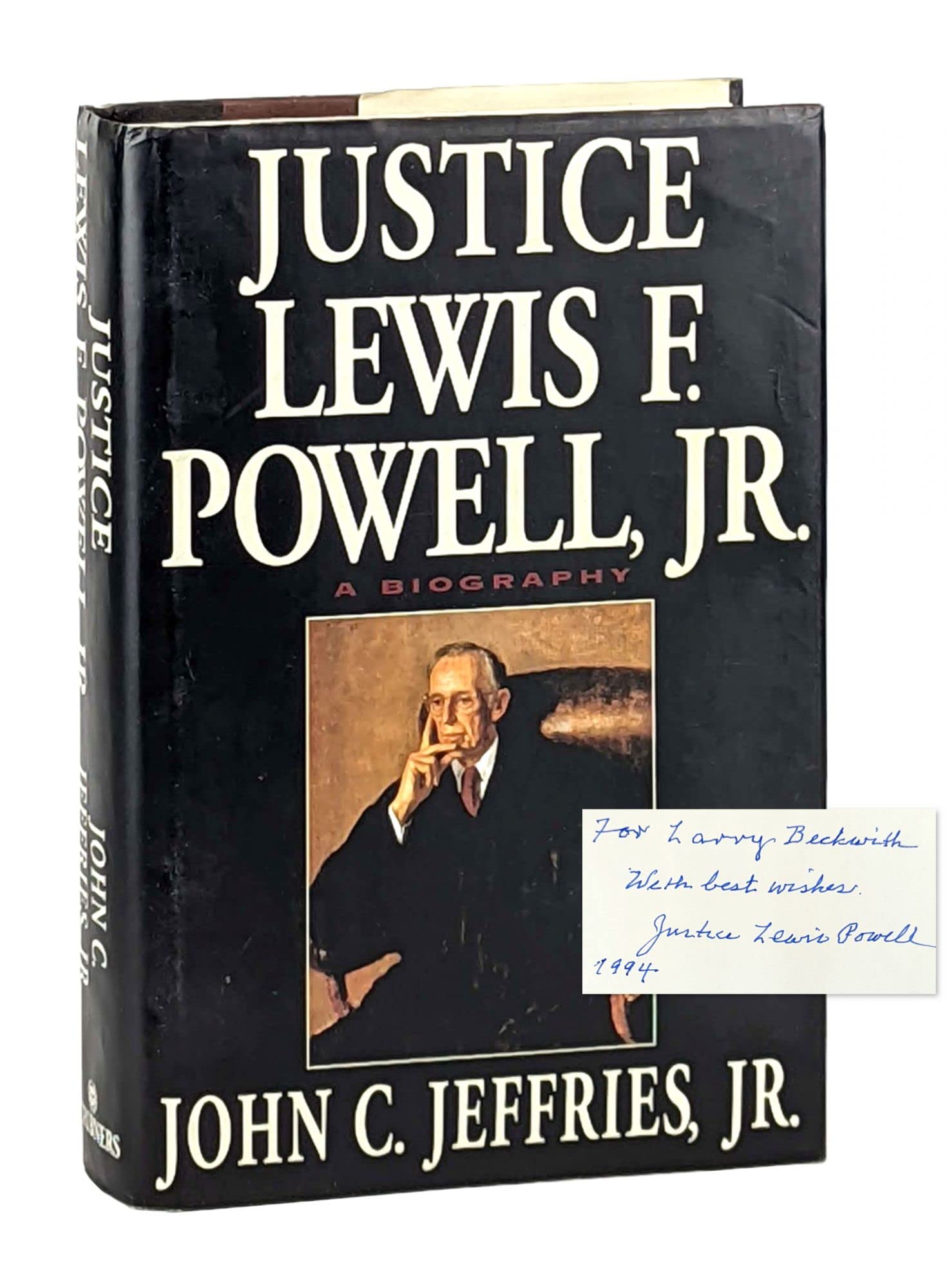 Justice Lewis F. Powell, Jr.: Jeffries, John C.: 9780684194509: Amazon ...