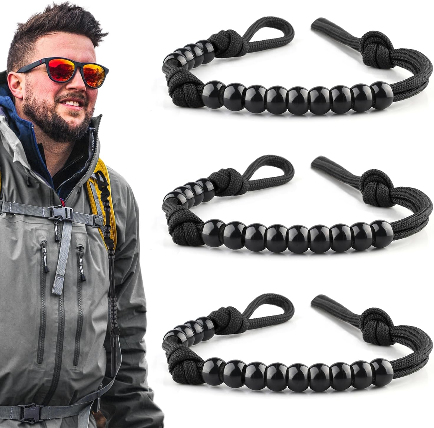 Amazon.com: 3pcs Ranger Beads pace Counter for Hiking，Long Distance ...