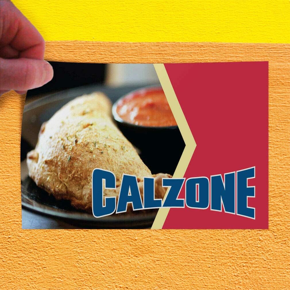 Amazon.com: Decal Sticker Calzones #1 Style A Restaurant & Food Yummy ...