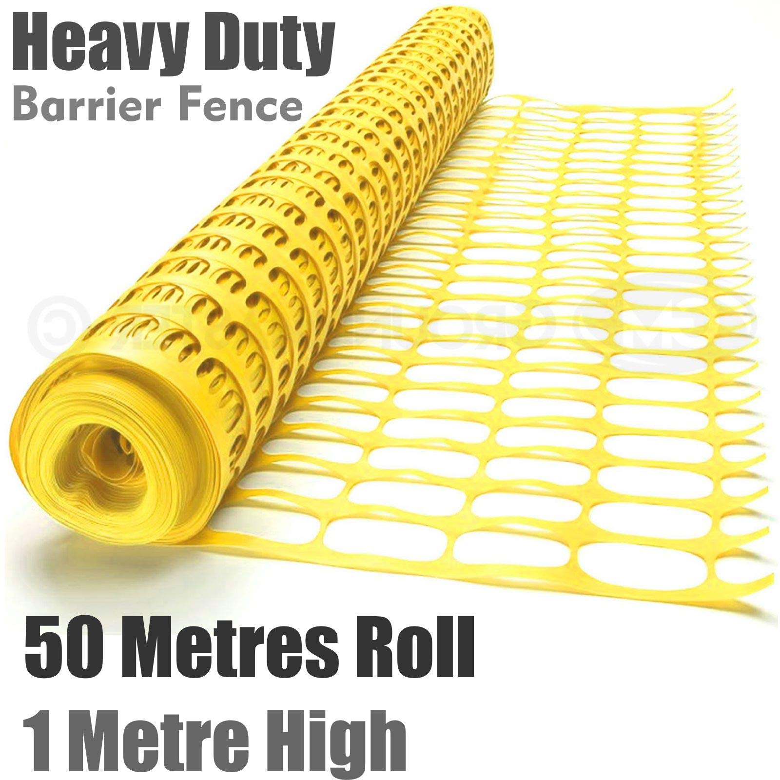 Buy Warrior HEAVY DUTY PLASTIC BARRIER FENCING SAFETY MESH FENCE ...