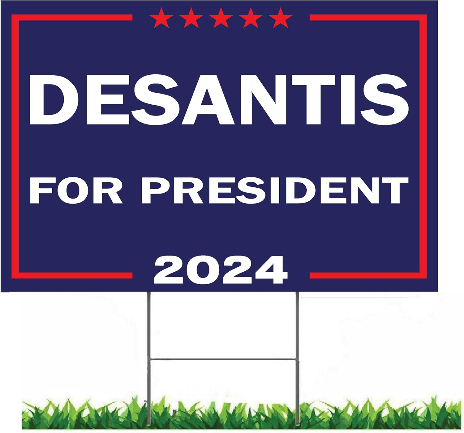 Amazon.com : Desantis '24 Yard Sign Ron Desantis for President 2024 ...