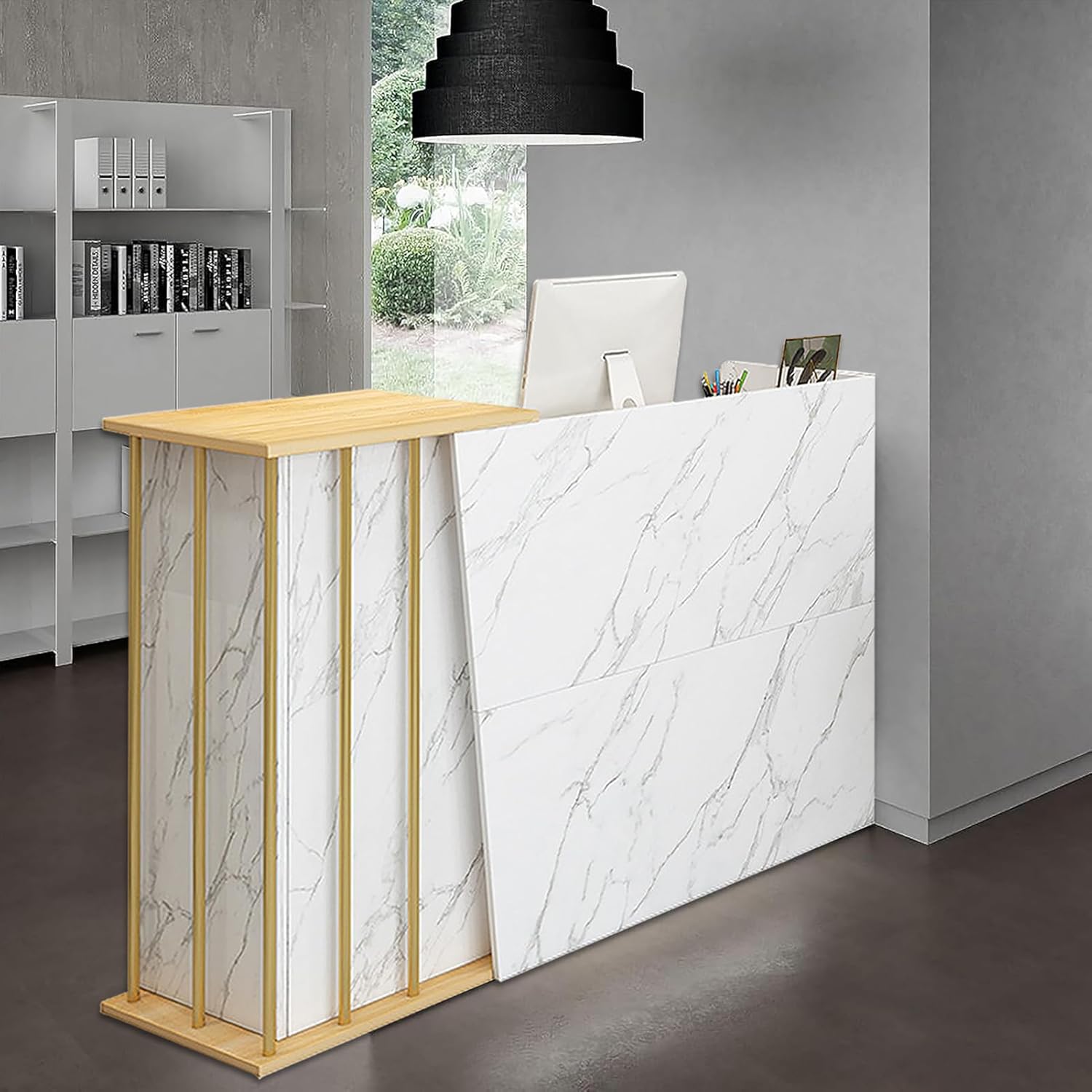 Reception Desk Counter Desk Checkout and Retail, Front Desk Reception ...