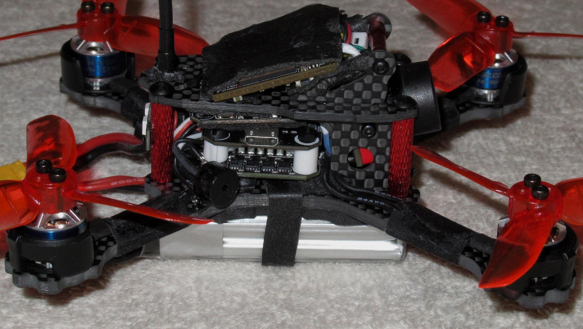 Amazon.com: X 135 FPV Drone Frame Carbon Fiber with 3mm Arms, Freestyle ...
