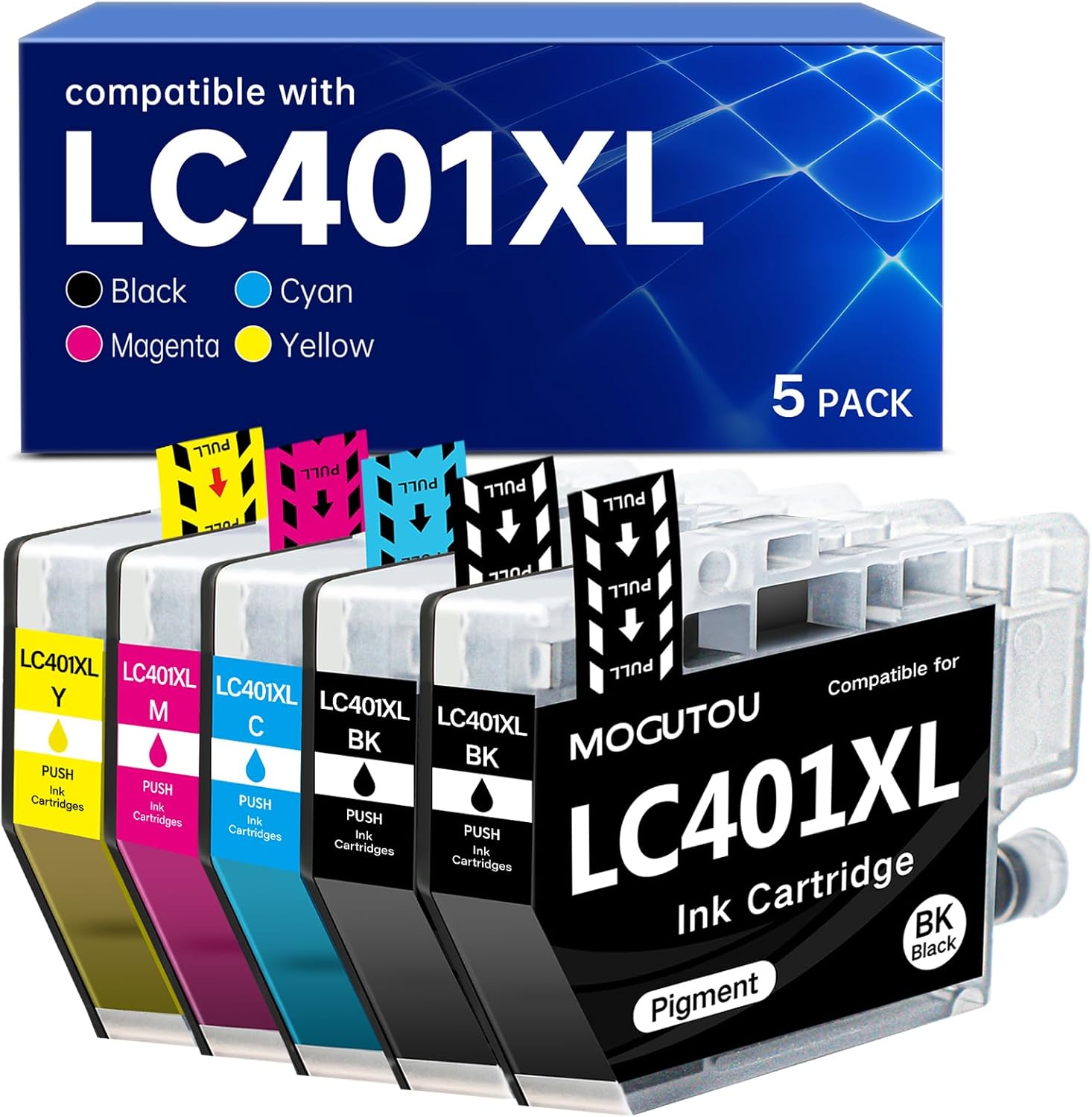 Amazon.com: LC401XL Ink Cartridges Compatible for Brother LC401 Ink ...