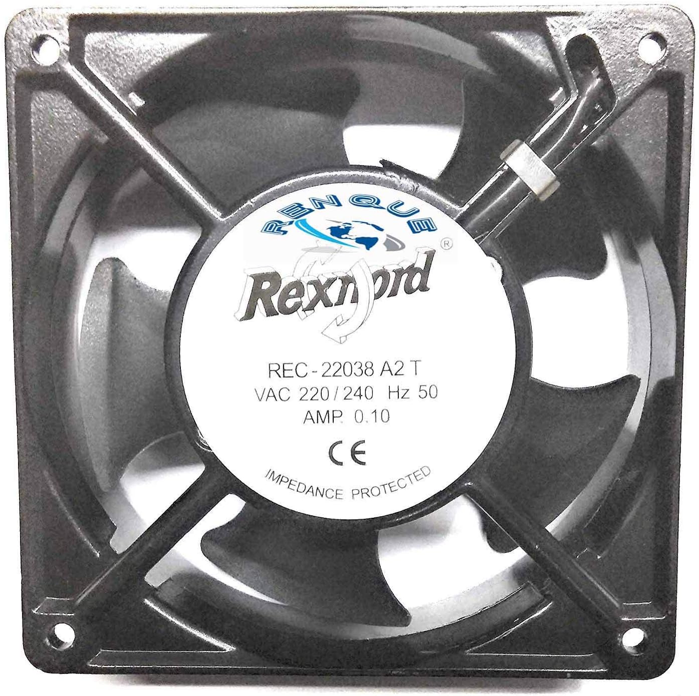 Rexnord Square Exhaust Fan Rec A2 T (4 x 4 Inch, Multicolour) : Amazon ...