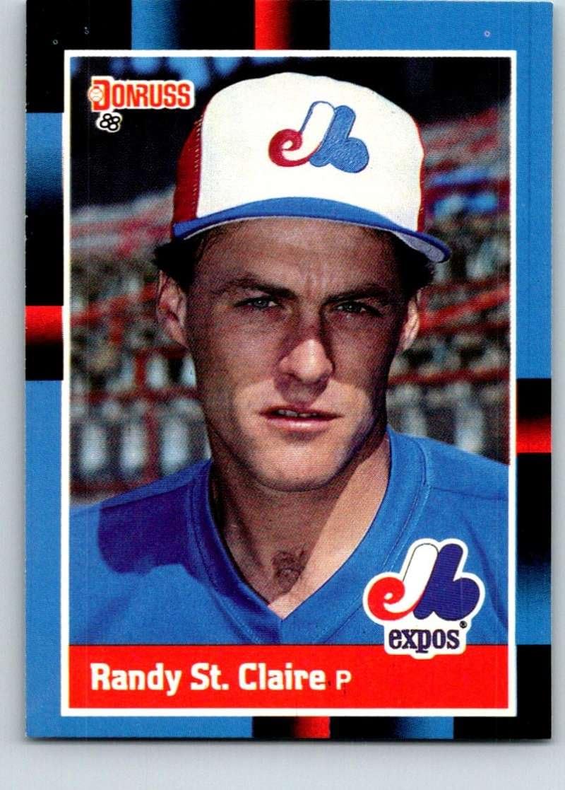 Amazon.com: 1988 Donruss #426 Randy St. Claire Mint Baseball MLB Expos ...