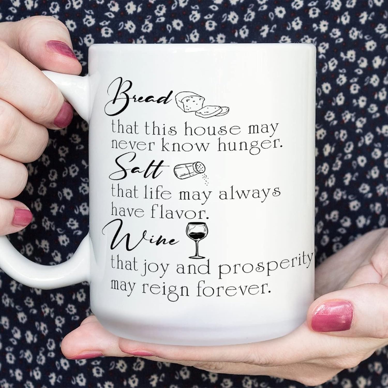 Amazon.com: Divertidas tazas de café Bread That This House May Never ...