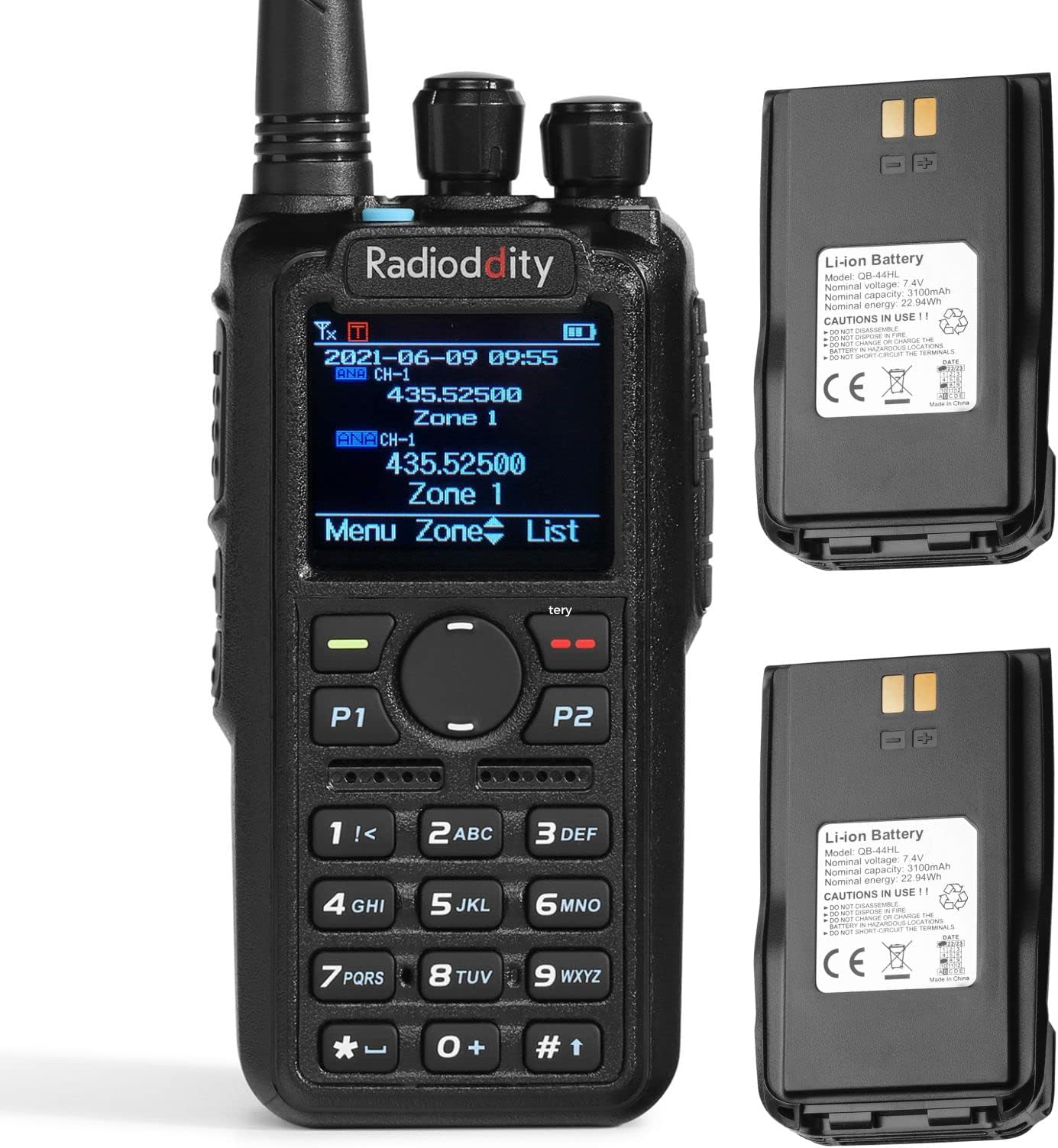 Amazon.com: Radioddity GD-AT10G DMR Handheld Ham Radio 10W Digital ...