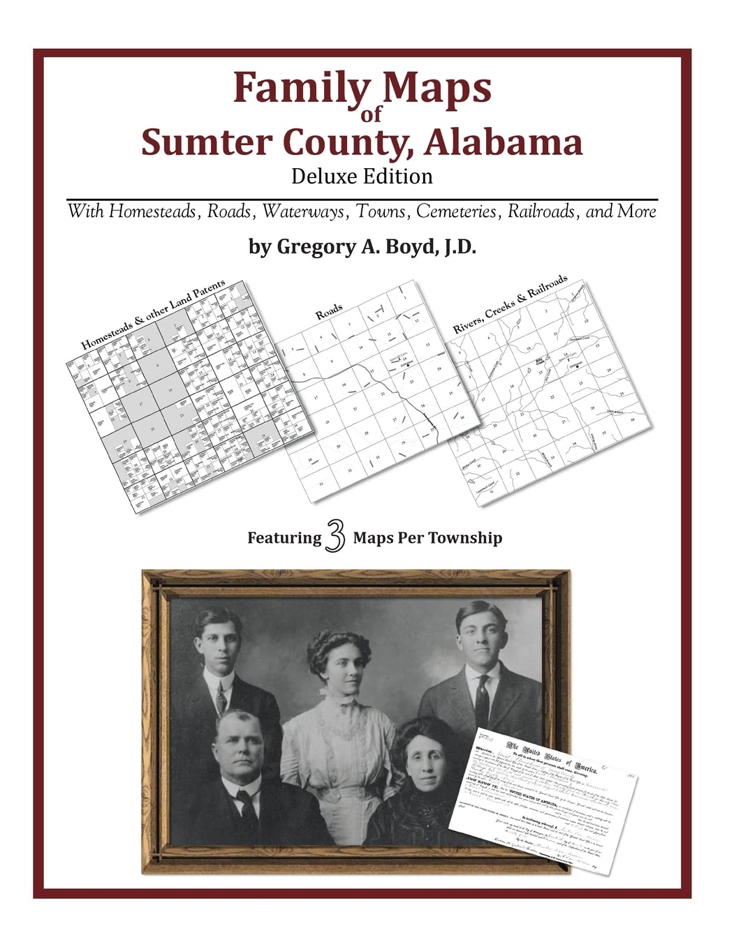 Family Maps of Sumter County, Alabama, Deluxe Edition: Boyd J.D ...