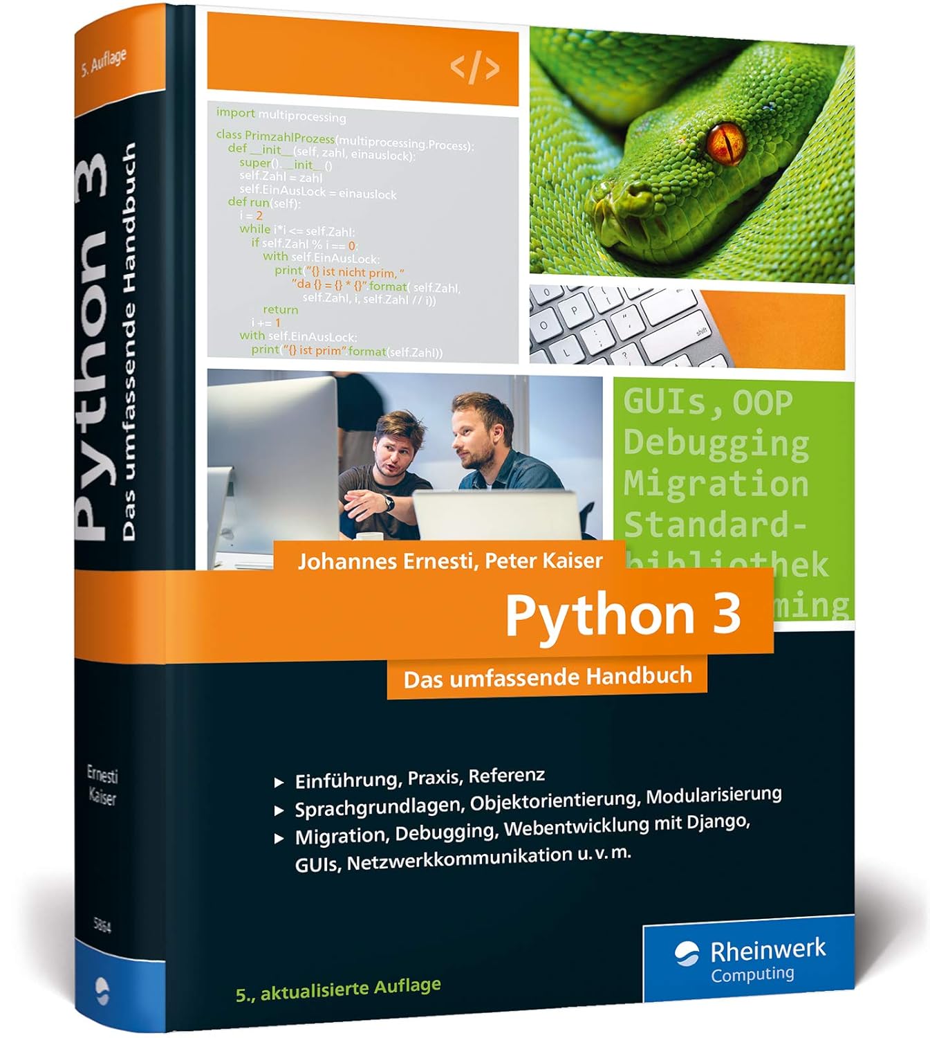 Python 3: Das umfassende Handbuch: Sprachgrundlagen, Objektorientierte ...