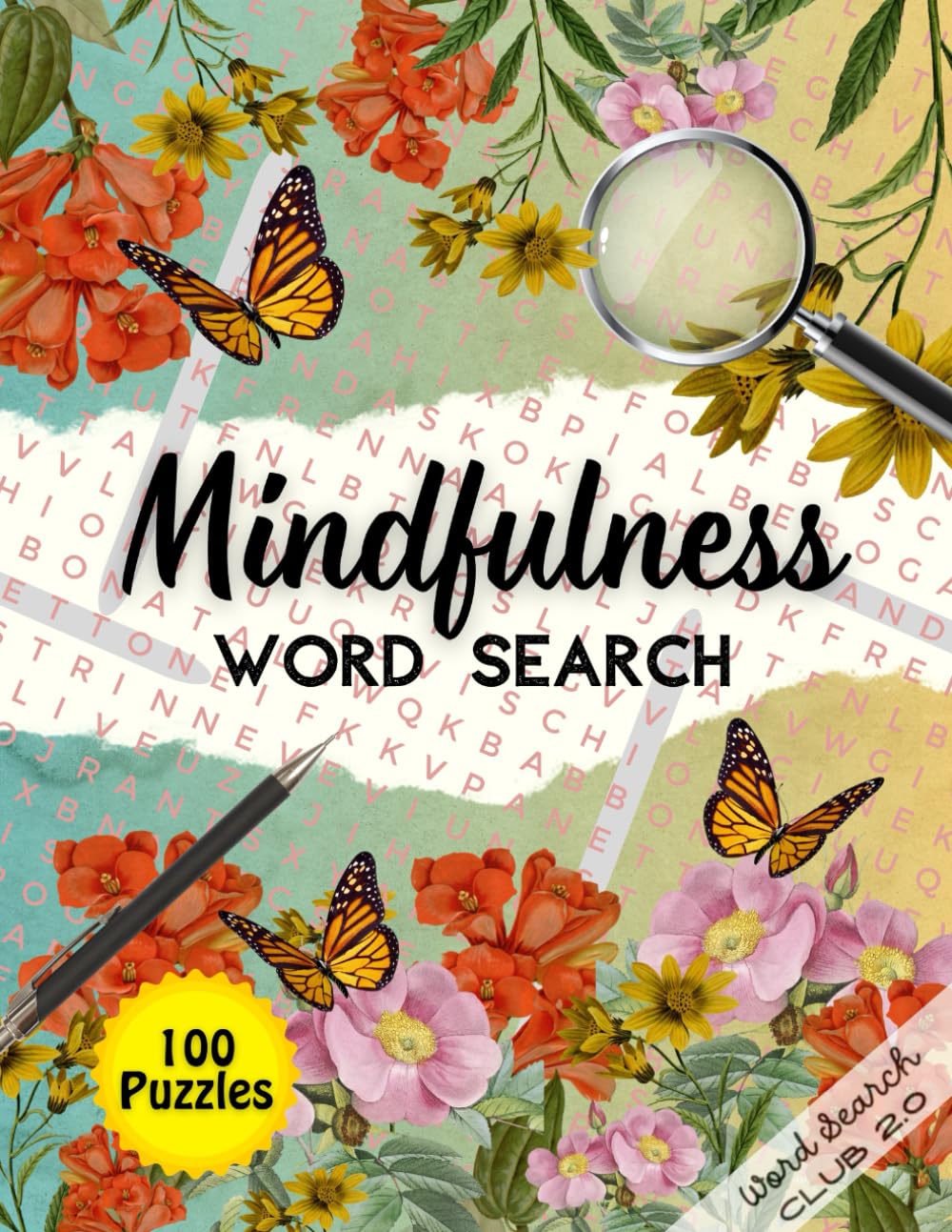 Mindfulness Word Search: Calming and Inspirational Word Search Book for ...