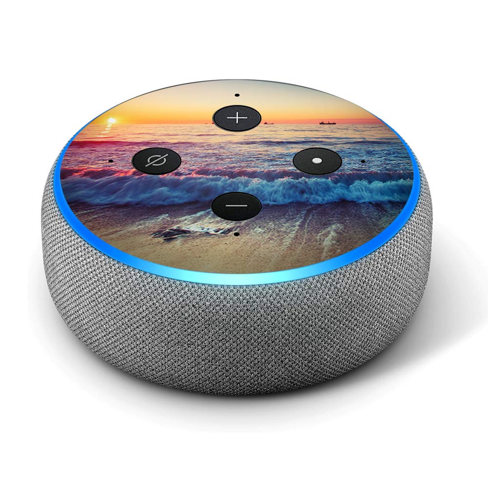 Amazon.com: Beach Tide Water Rocks Sunset - Vinyl Decal Skin Compatible ...
