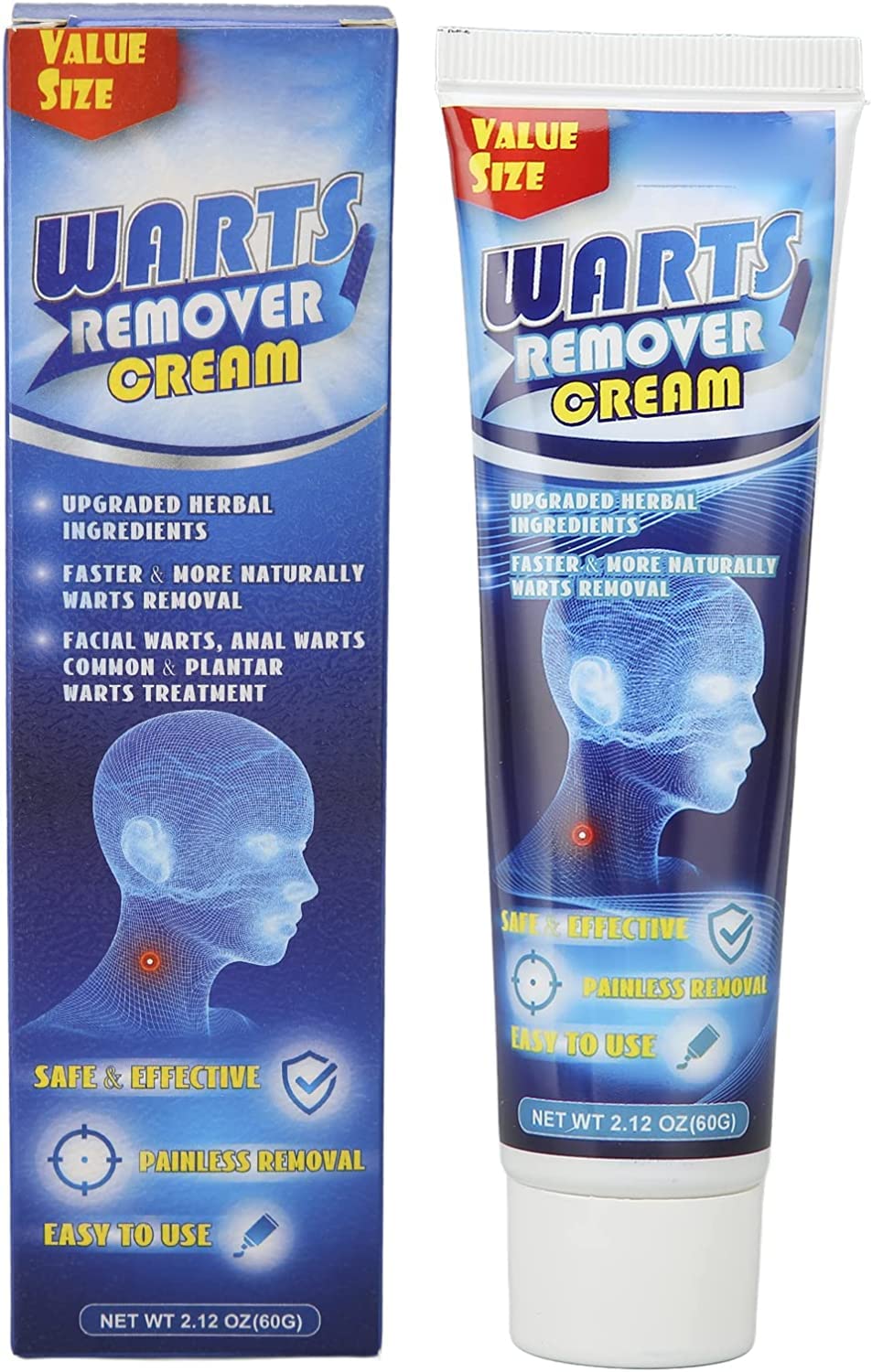 Wart Remover 60g Portable Wart Remover Ointment To Remove Facial ...