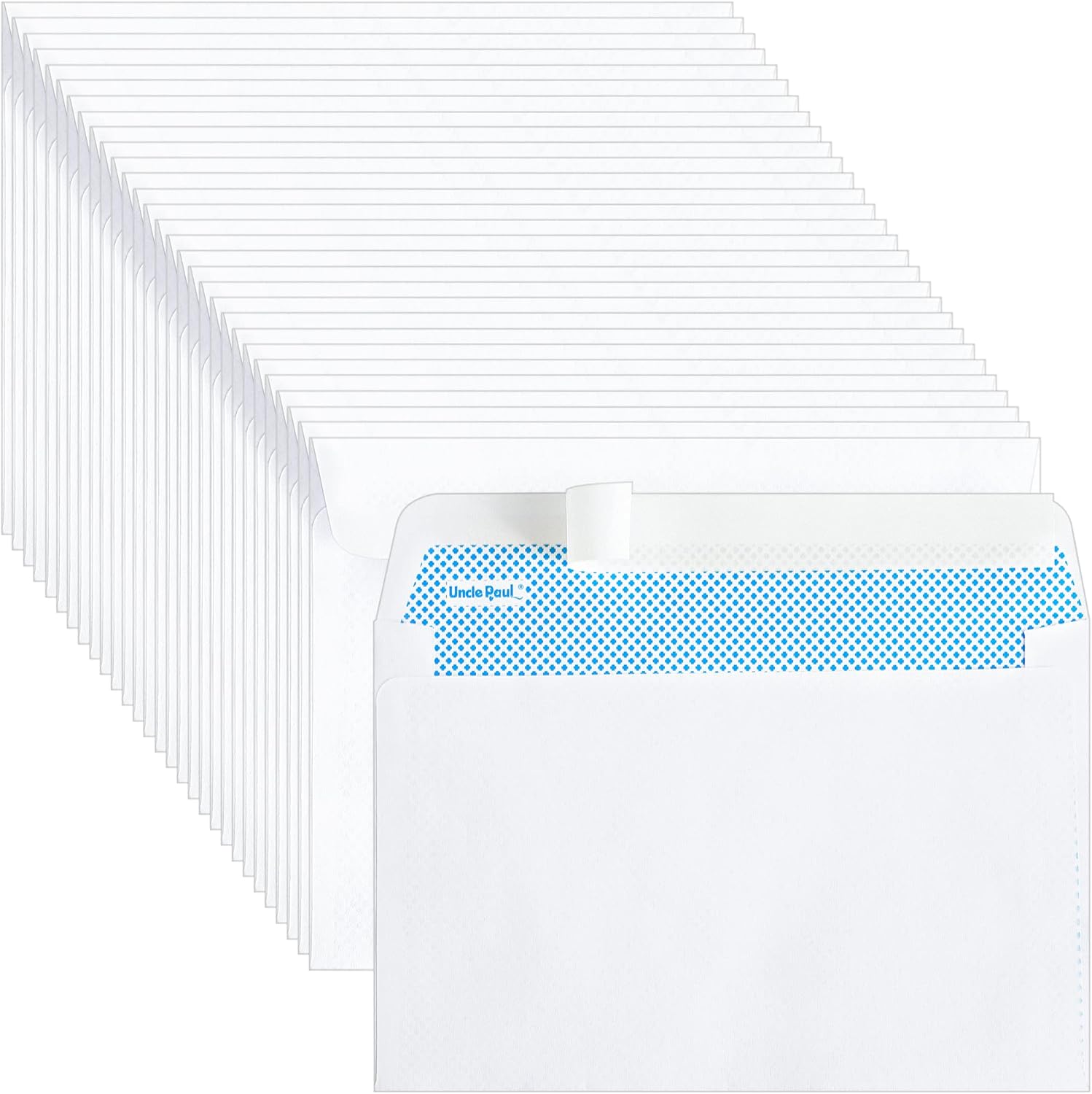 100 C6 Security Self-Seal Envelopes, 162x114mm 90gsm Windowless Design ...