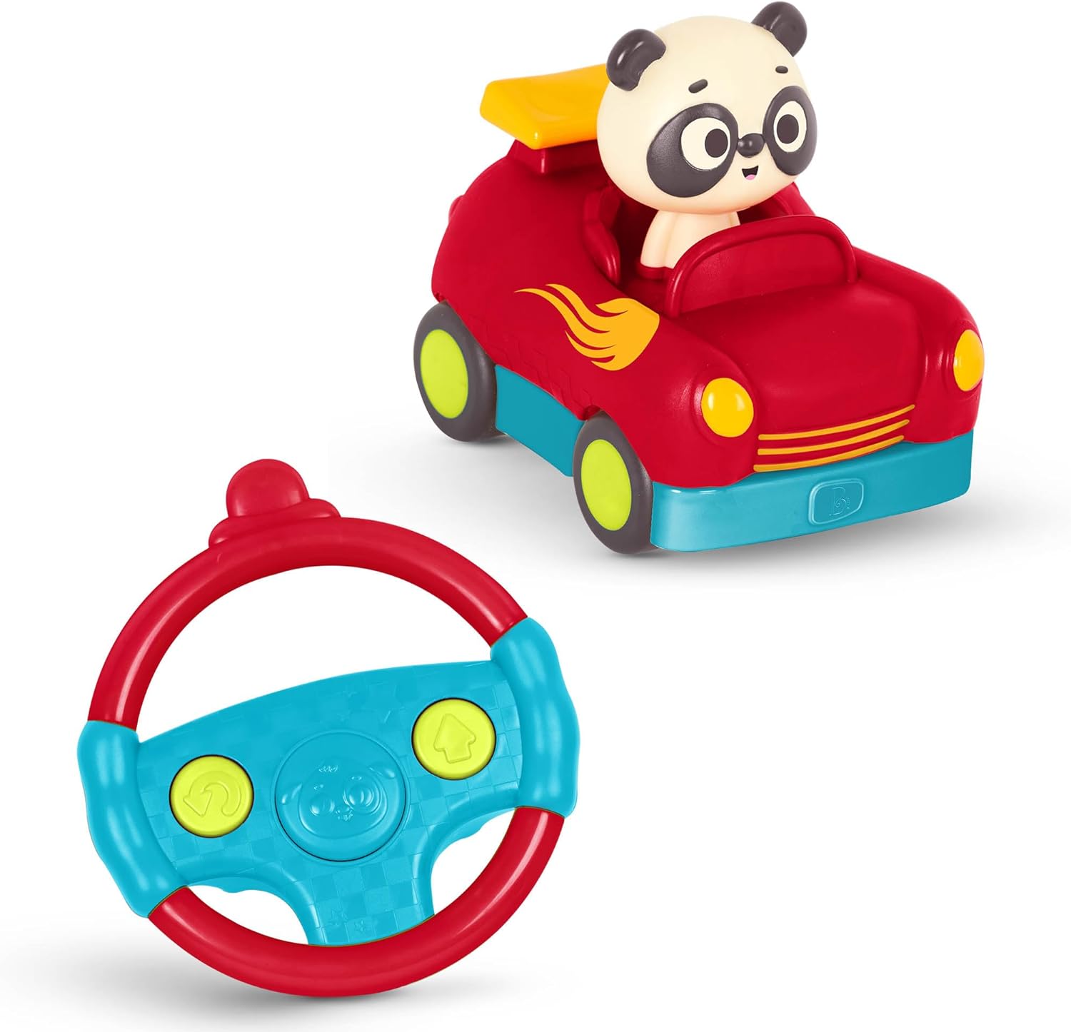 Amazon.com: B. Toys – Remote Control Car for Toddlers, Kids – Simple 2 ...