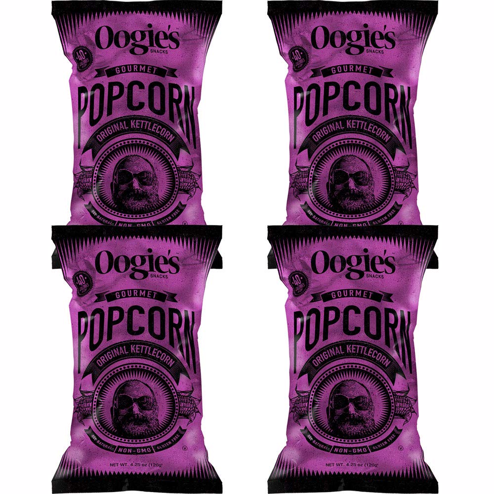 Amazon.com: Oogie's Gourmet Popcorn | 4 Pack | Original Kettlecorn ...