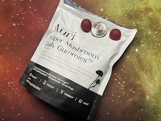 Amazon.com: Auri Super Mushroom Daily Gummies - All-in-One Daily ...