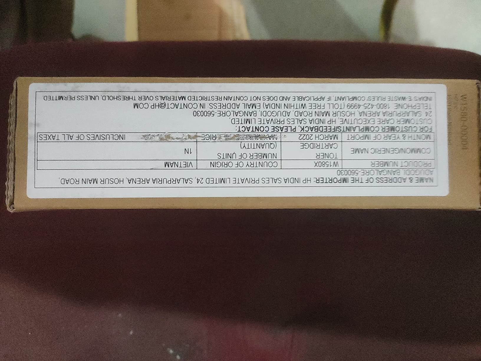 HP 158X Black Original Laserjet Tank Toner Reload Kit : Amazon.in ...