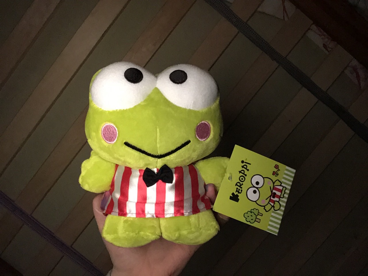 Amazon.com: GUND Sanrio Hello Kitty Keroppi Plush Stuffed Animal, 6 ...