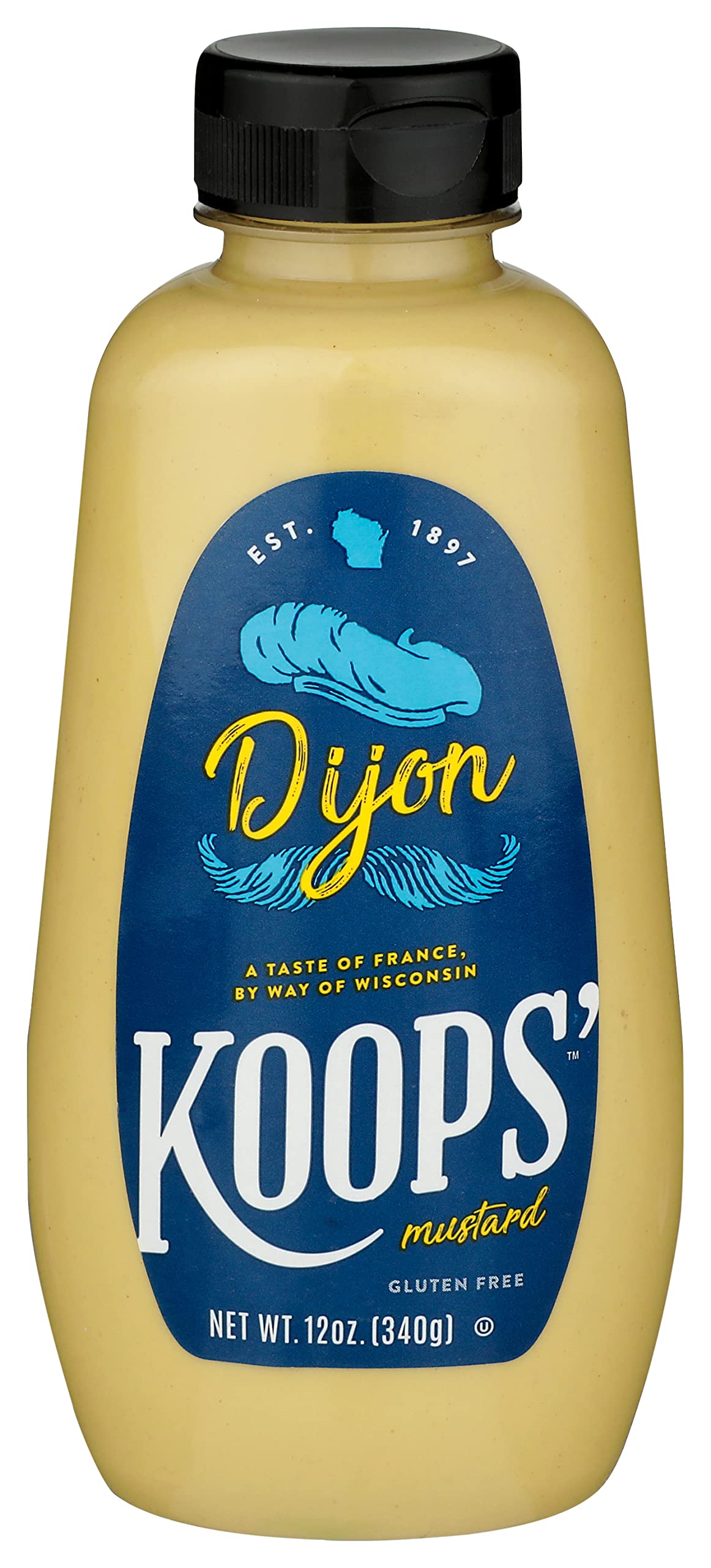 Amazon.com : Koops' Dijon Mustard – French Mustard, Gluten-Free, Kosher ...