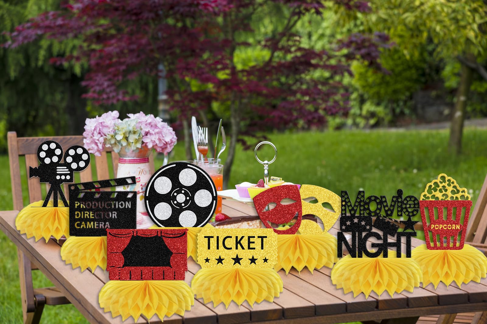 Movie Themed Centerpiece Ideas Movie Themed Birthday Party