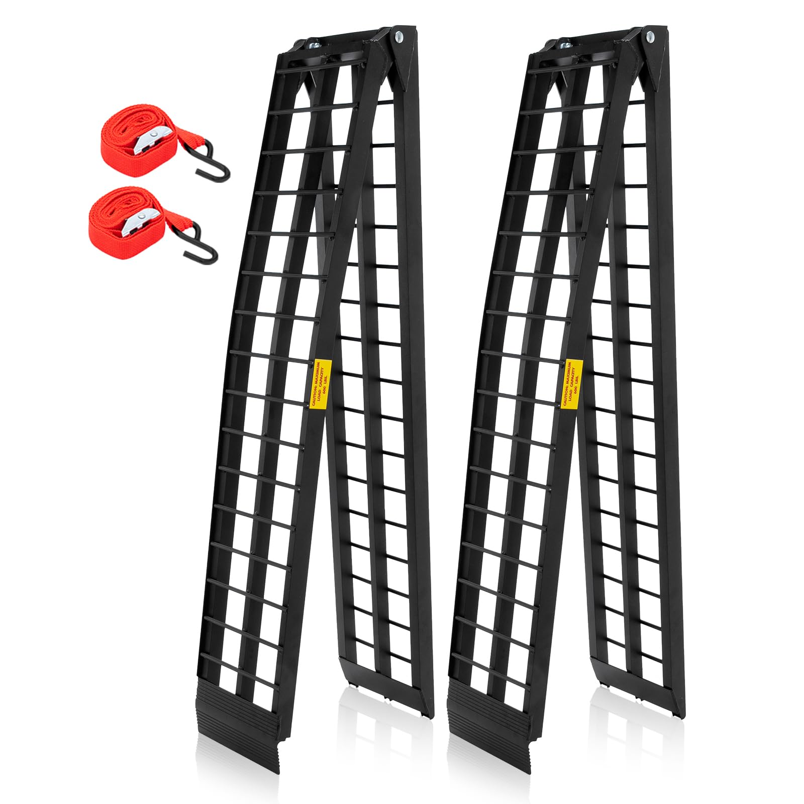 Amazon.com: TUFFIOM Pair of 10ft Aluminum Truck Ramps, 1200 lbs ...