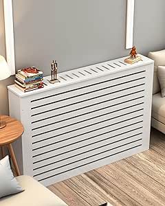 Amazon.com : Aigoss White Heat Radiator Cover Shelf Steam Radiator ...