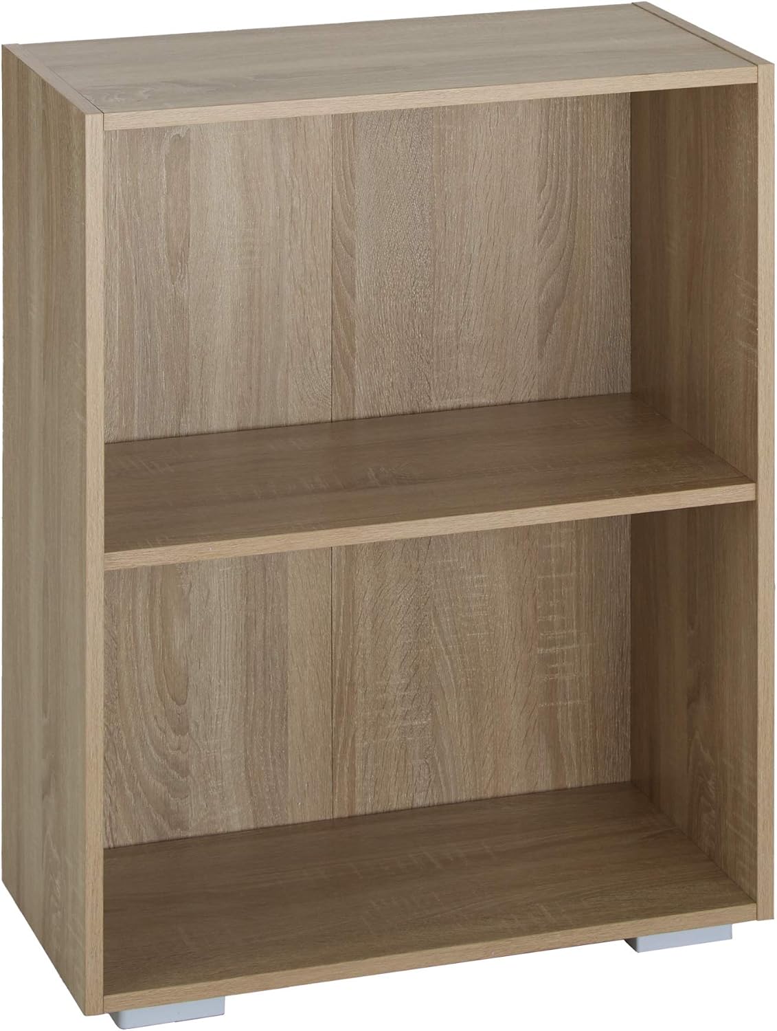 TecTake 800840 LEXI Bookcase with 2 Shelves | Shelving Storage Living ...