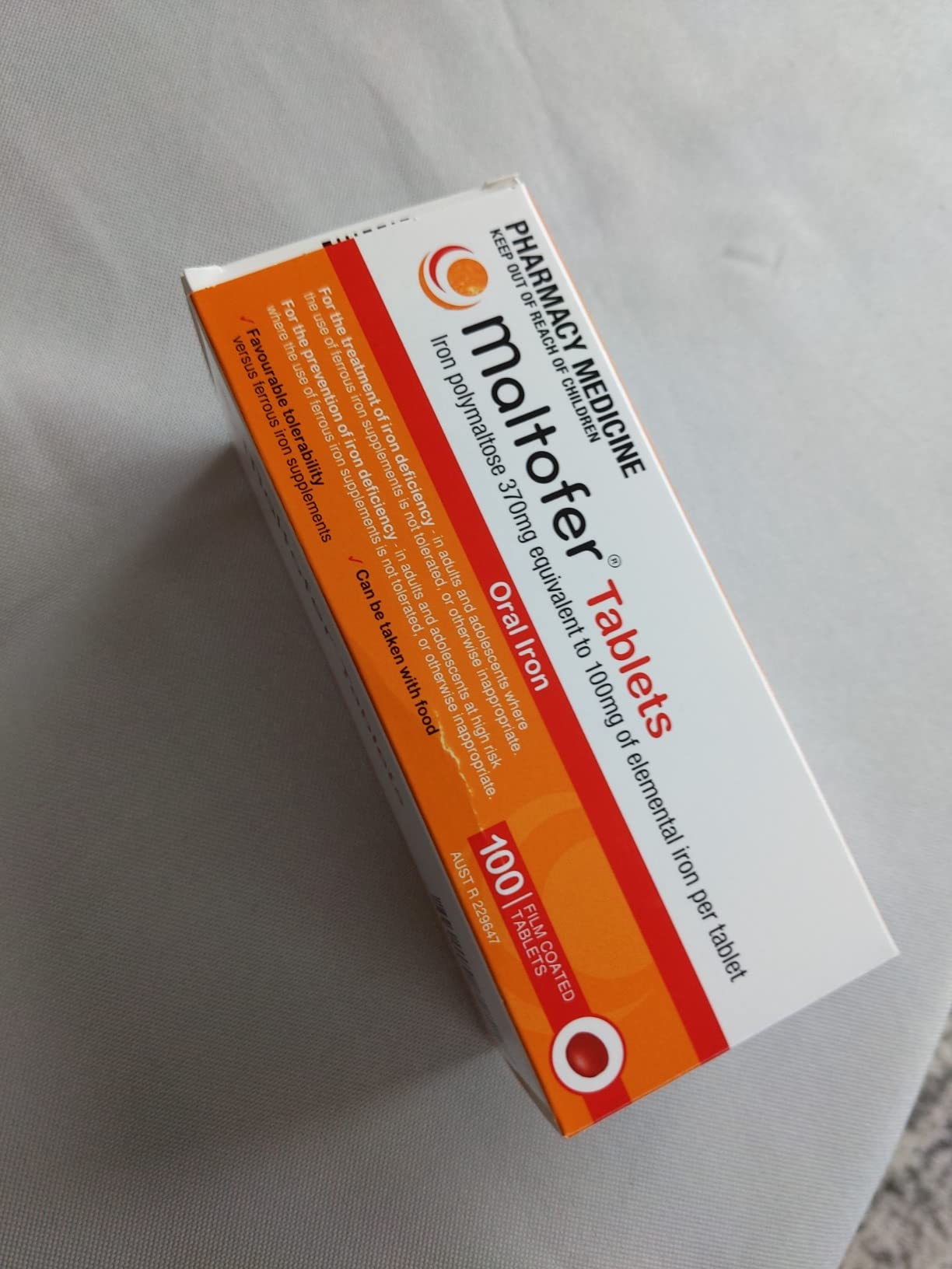 MALTOFER 100MG 100 TABLETS : Amazon.com.au: Health, Household ...