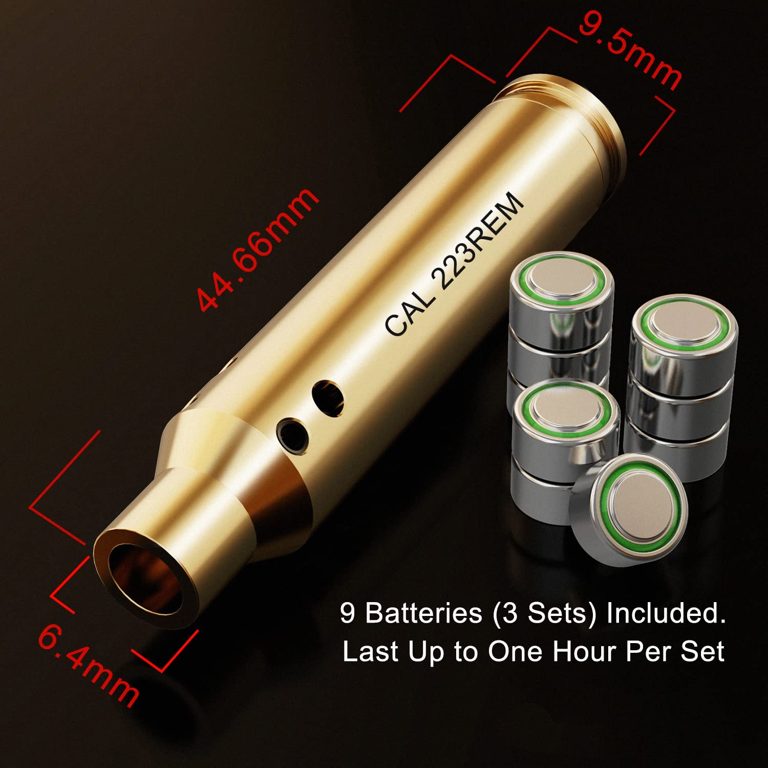 Snapklik.com : Marmot Bore Sight Cal .223 Rem 5.56mm Boresight 223 Bore ...