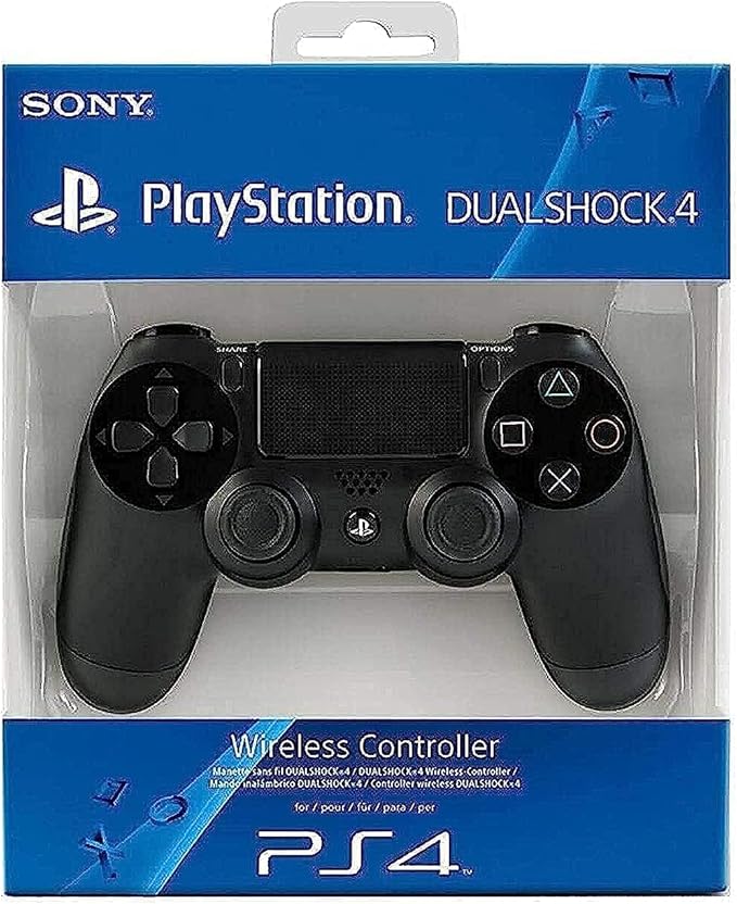 Sony PS4 Dualshock 4 Controller, Black (Official Version) - package may ...